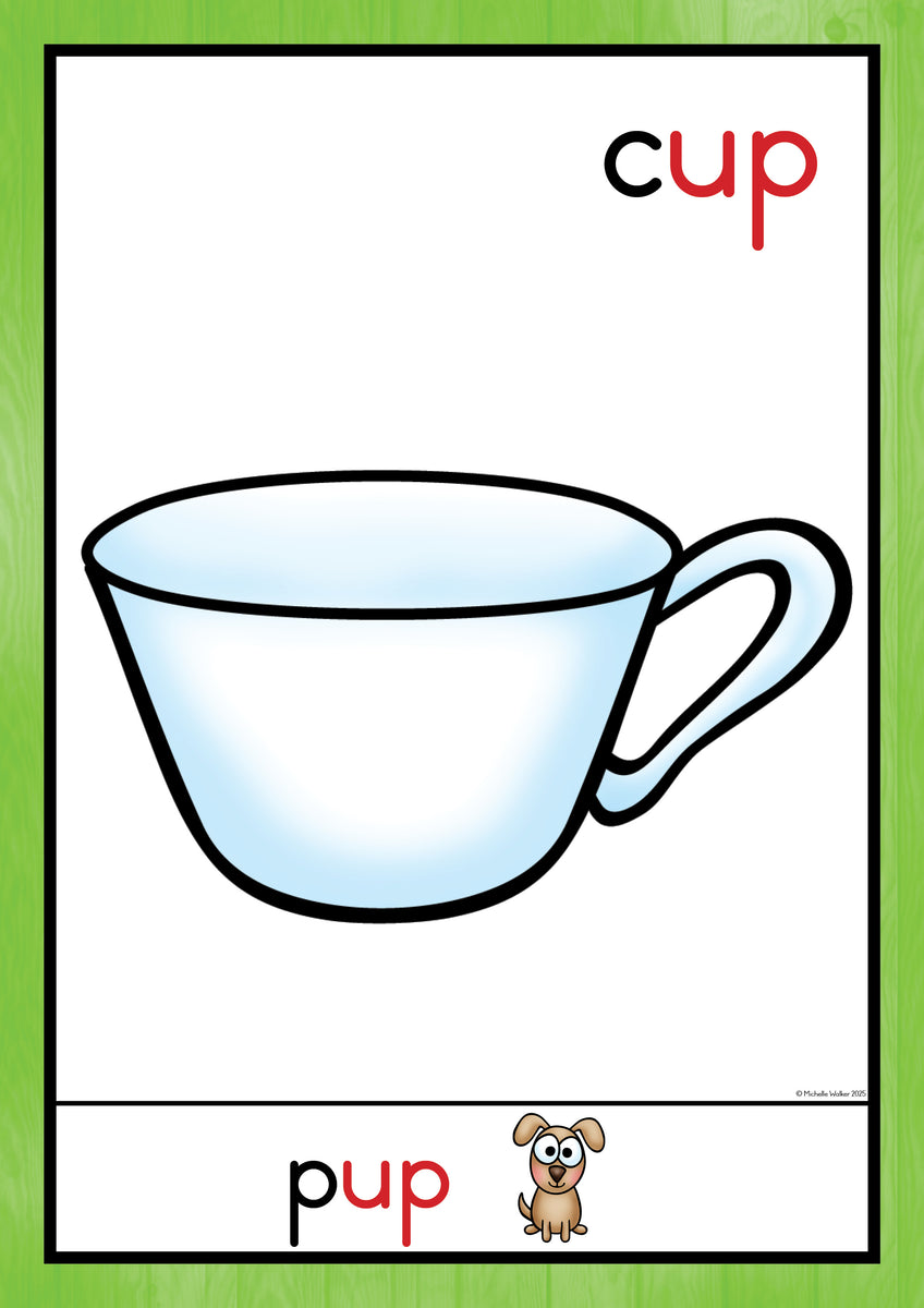 PHONICS POSTERS - CVC words – Creative Classroom