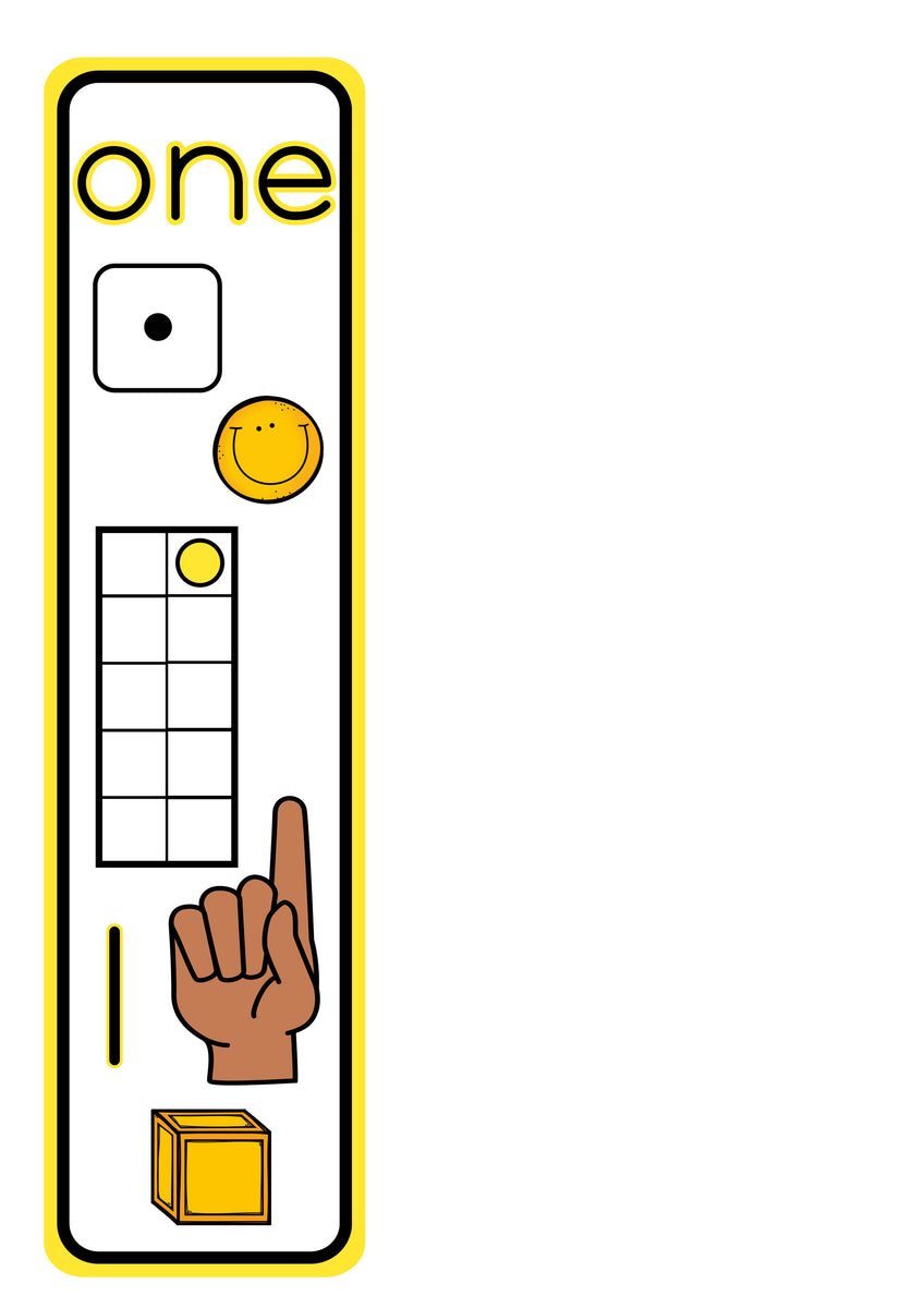 NUMBERS 1-20 Classroom Posters - Smiley themed – Creative Classroom