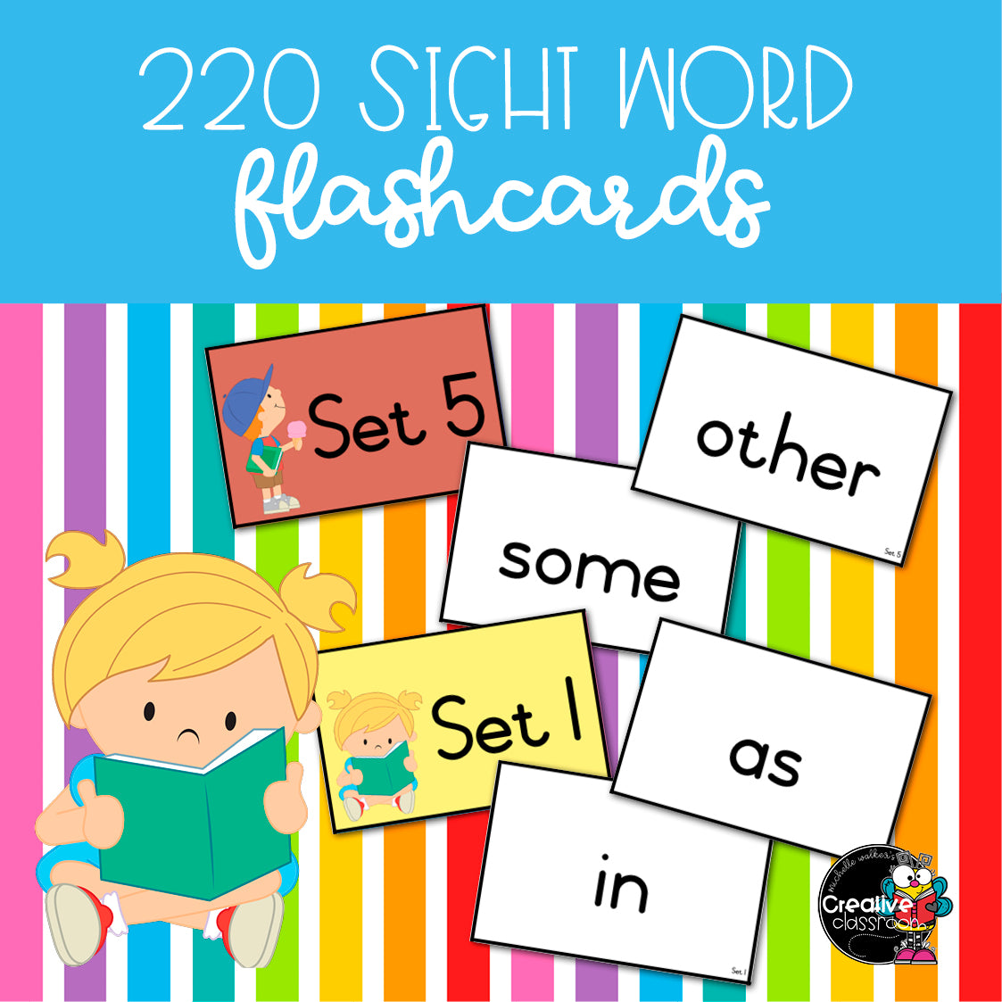 220 Sight Word Flashcards – Creative Classroom