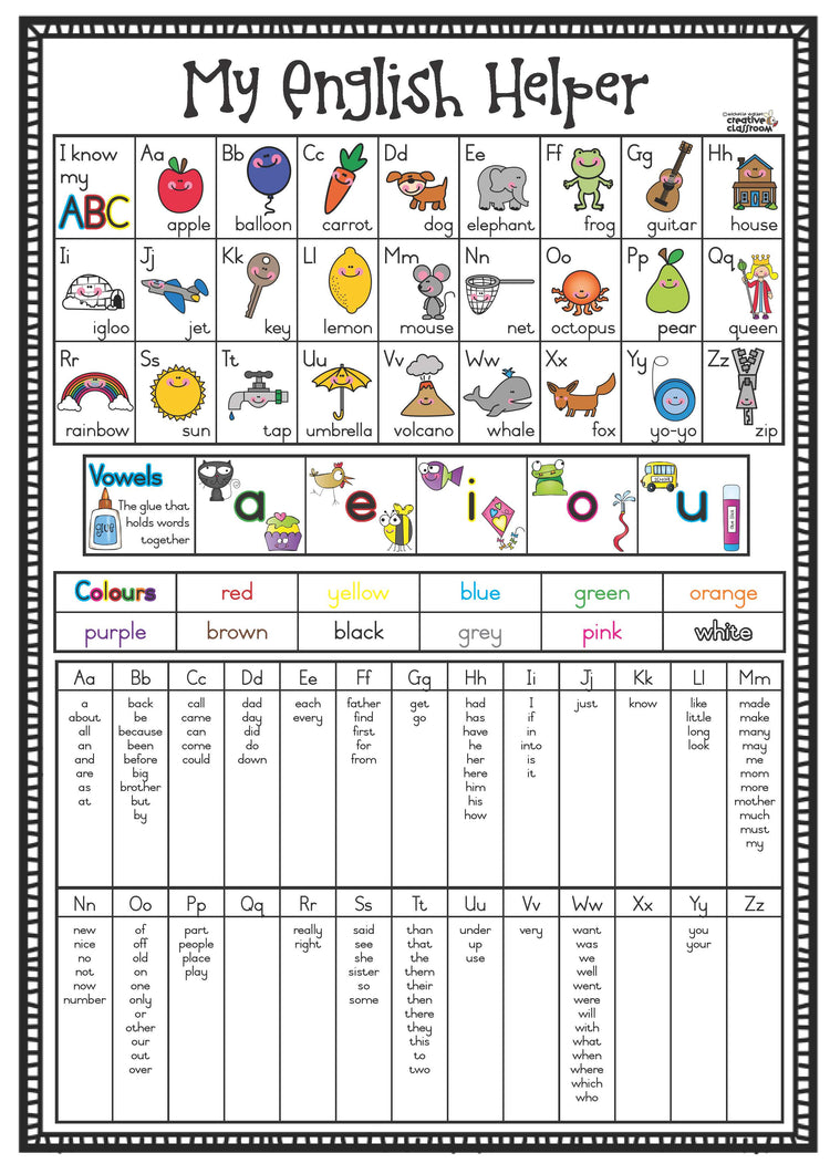 My English Helper – Creative Classroom
