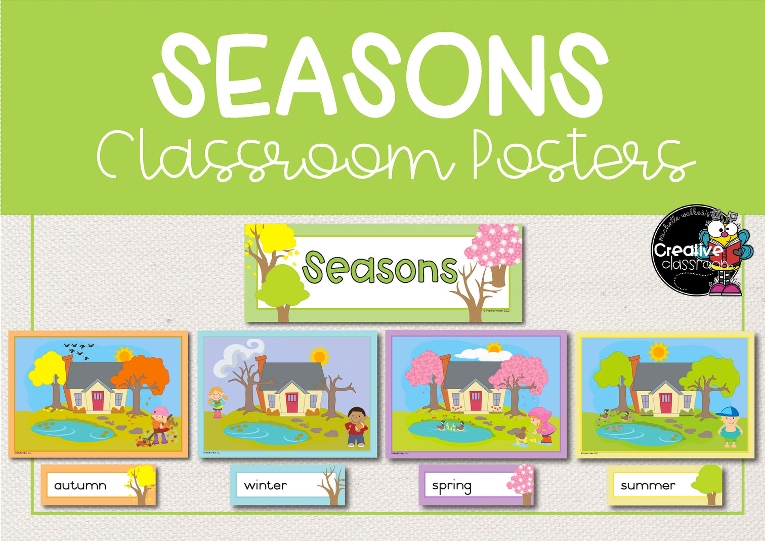 Seasons Classroom Posters – Creative Classroom